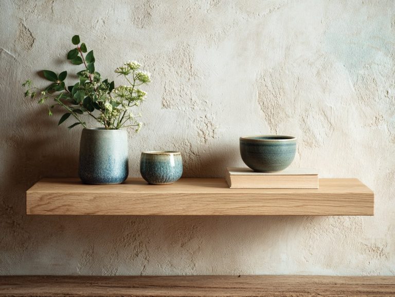 Custom Solid Oak Floating Shelves — Get Planks