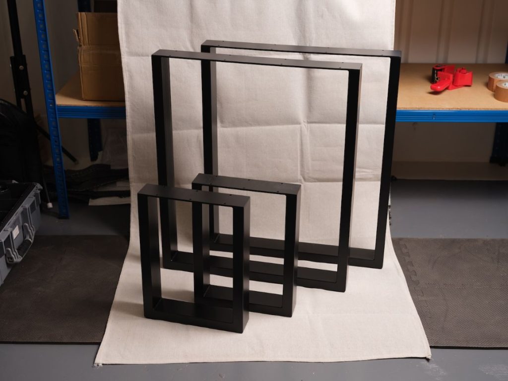 Box Metal Table Leg Set — Get Planks
