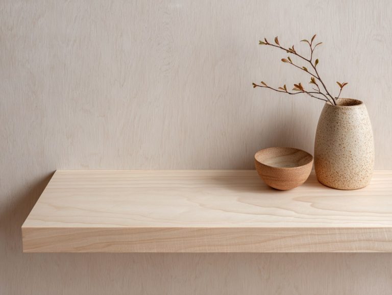 Solid Maple Wall Shelf — Get Planks