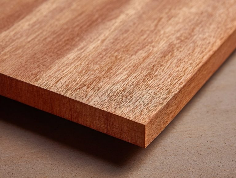 Made-To-Measure Solid Sapele Panel — Get Planks